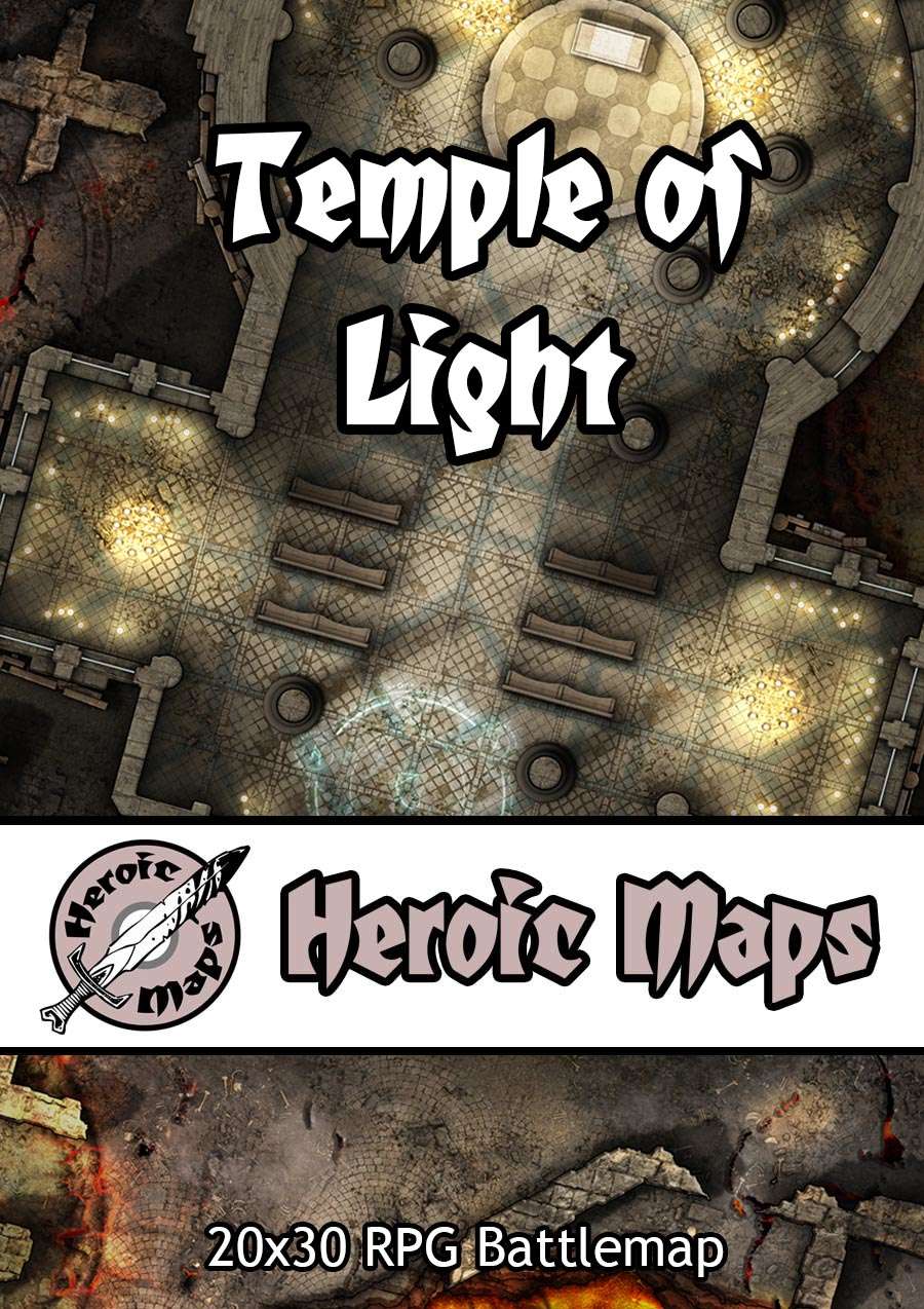Heroic Maps - Temple of Light - Heroic Maps | Buildings | Cities ...