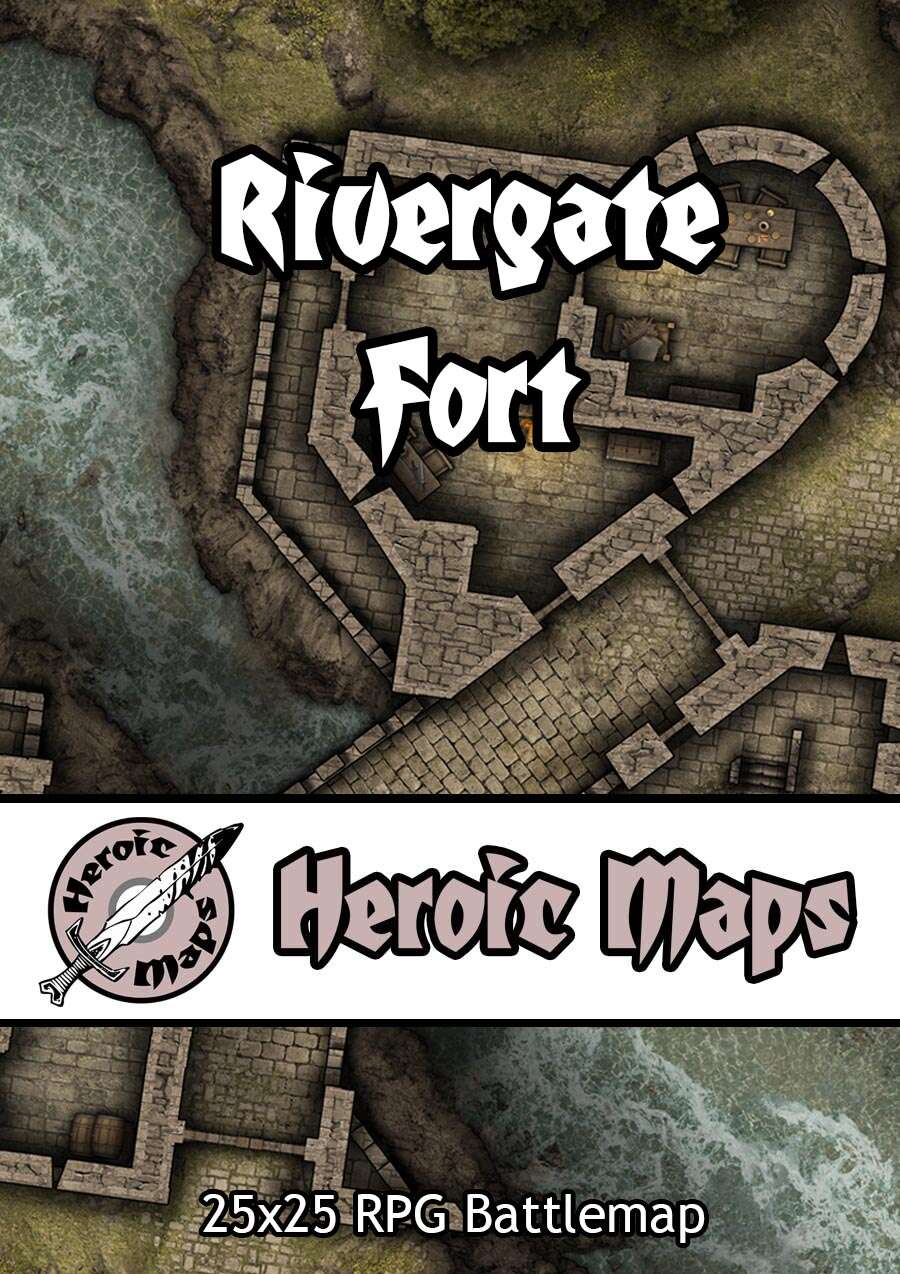 Heroic Maps - Rivergate Fort - Heroic Maps | Buildings | Wilderness ...