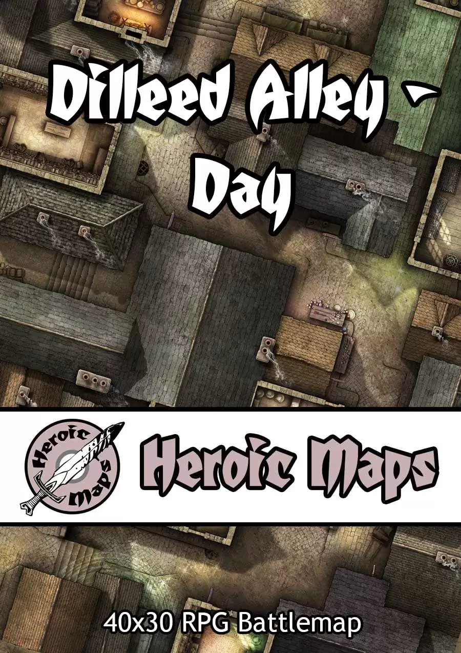 Heroic Maps - Dilleed Alley Day - Heroic Maps | Buildings | Cities ...