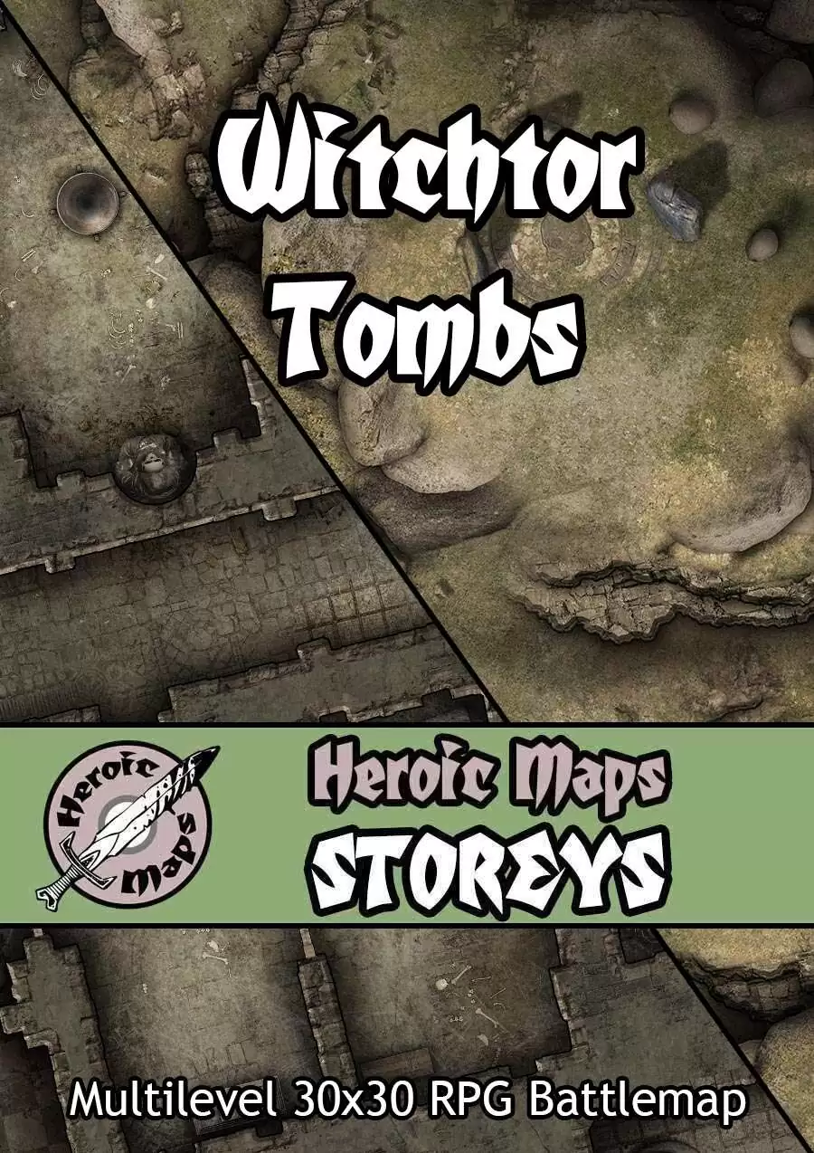 Heroic Maps - Witchtor Tombs - Heroic Maps | Caverns & Tunnels ...