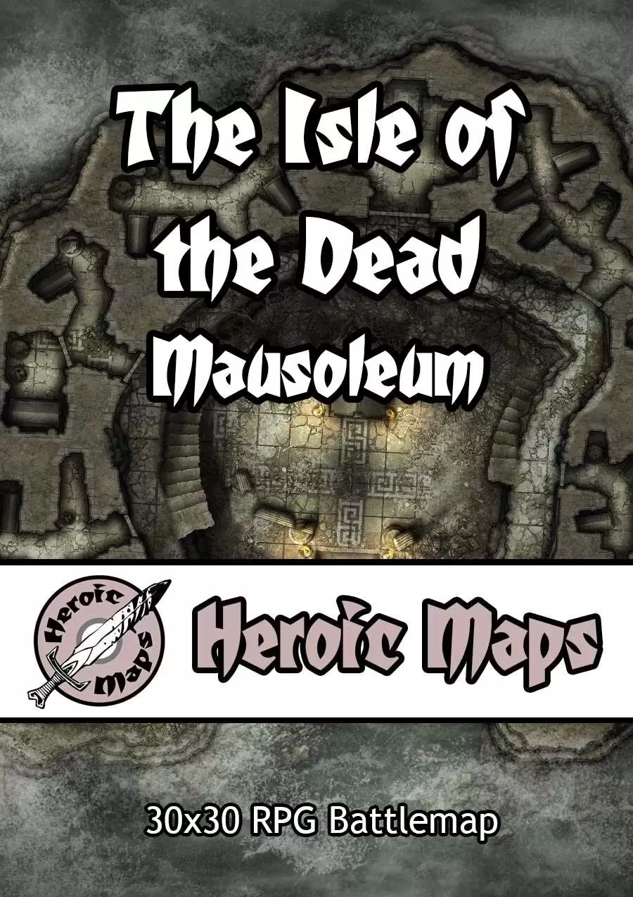 Heroic Maps - The Isle of the Dead - Mausoleum - Heroic Maps | Dungeons ...