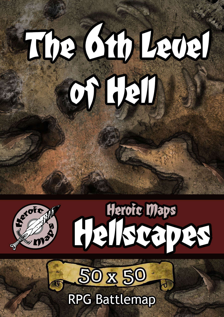 Heroic Maps - Hellscapes: The 6th Level of Hell - Heroic Maps ...