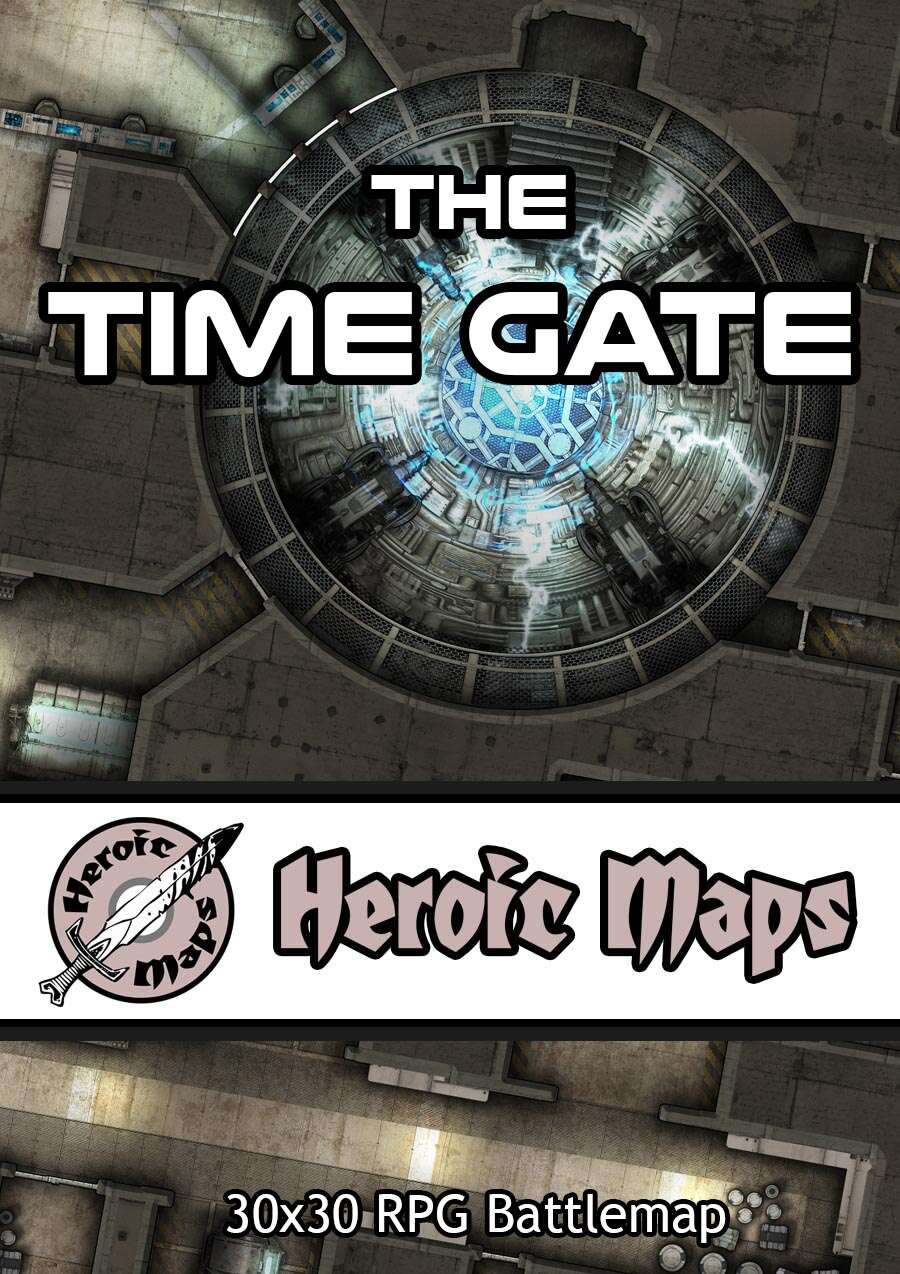 Heroic Maps - The Time Gate - Heroic Maps | Buildings | Sci-Fi ...