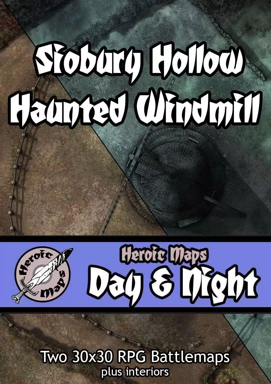 Heroic Maps - Day & Night: Siobury Hollow Haunted Windmill - Heroic ...