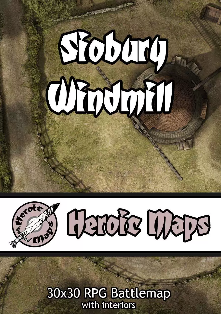 Heroic Maps - Siobury Windmill - Heroic Maps | Buildings | Cities ...