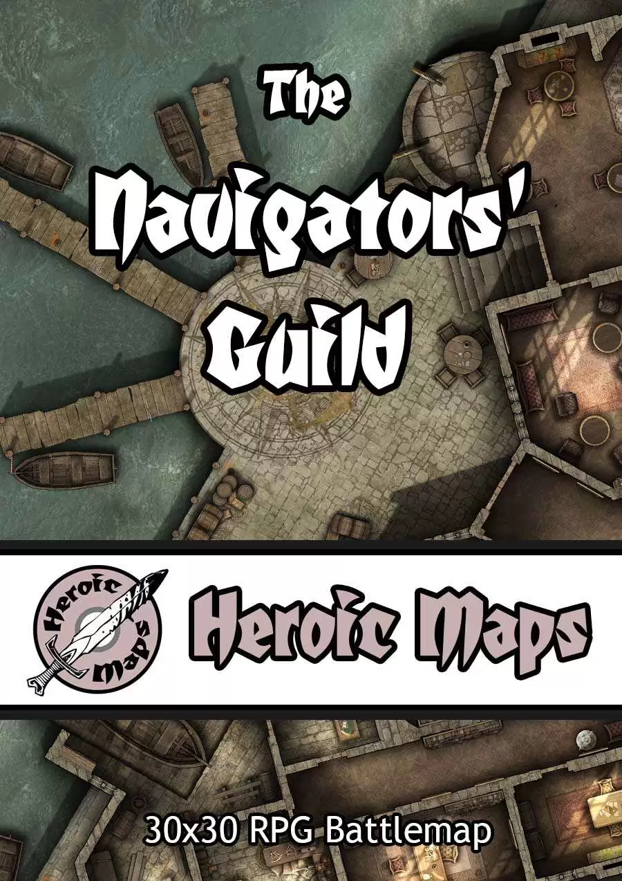 Heroic Maps - The Navigators' Guild - Heroic Maps | Buildings | Cities ...