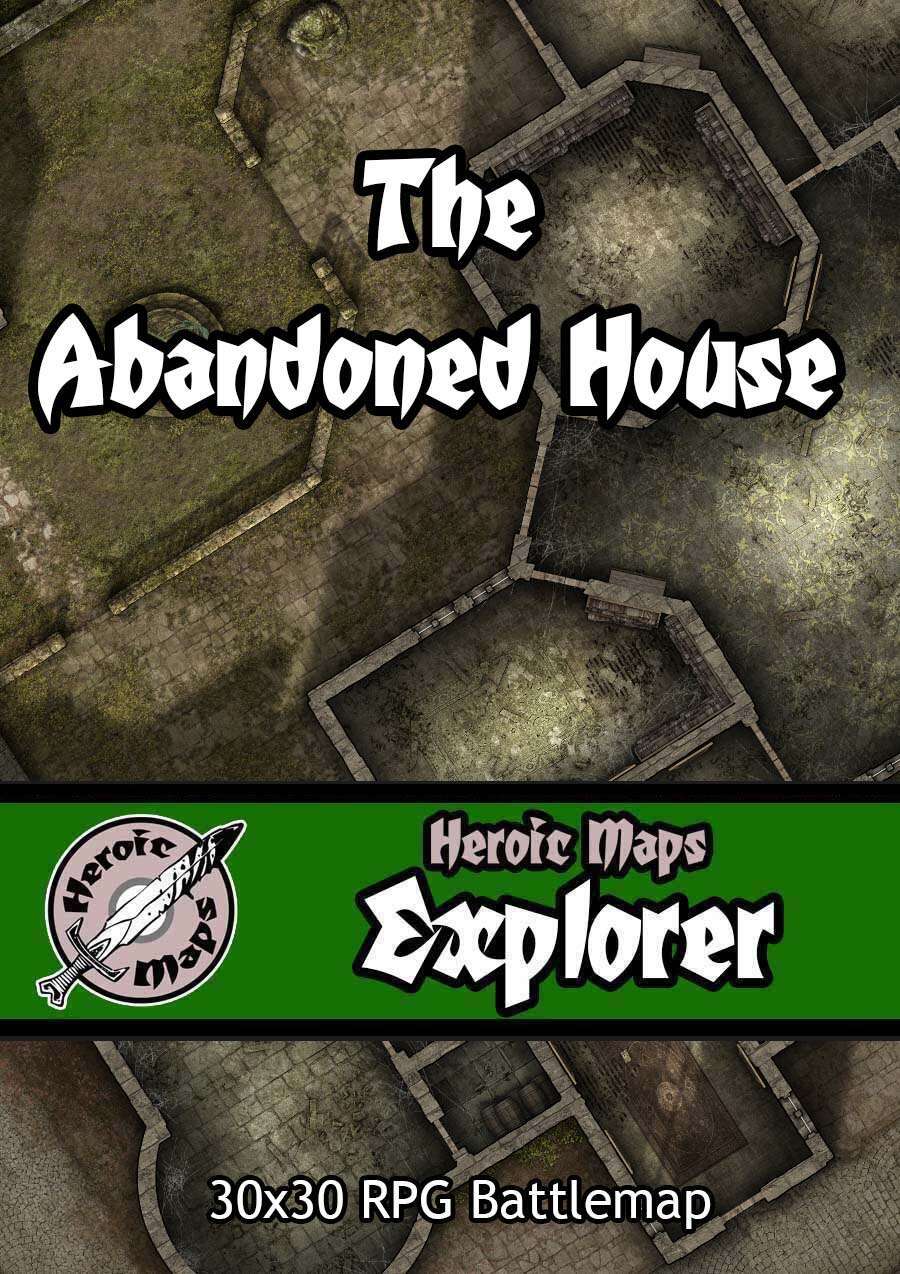 Heroic Maps - The Abandoned House - Heroic Maps | Buildings | Cities ...