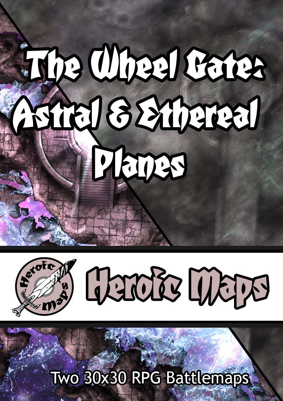 Heroic Maps - The Wheel Gate: Astral & Ethereal Planes - Heroic Maps ...