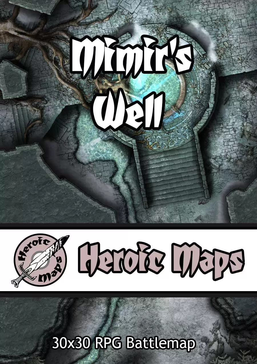 Heroic Maps - Mimir's Well - Heroic Maps | Caverns & Tunnels | Dungeons ...