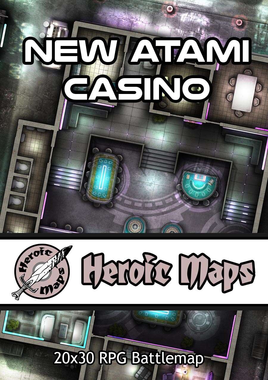 Heroic Maps - New Atami Casino - Heroic Maps | Buildings | Cities | Sci ...