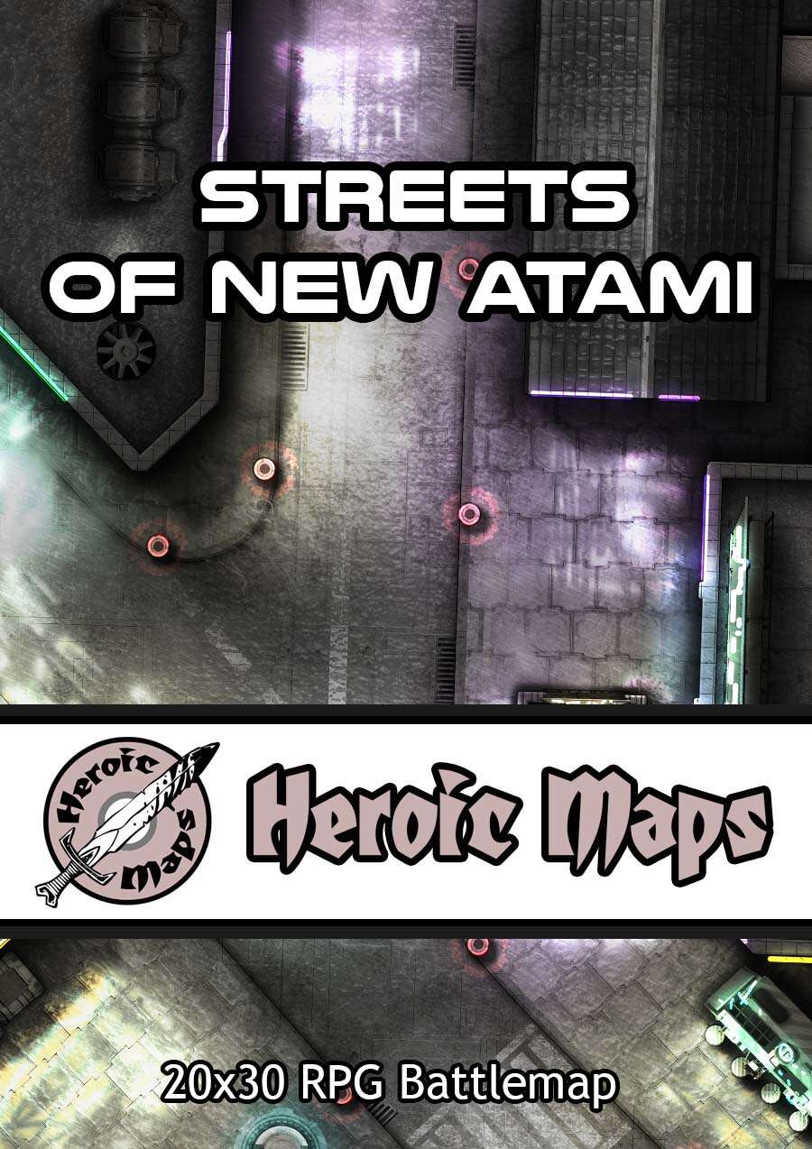 Heroic Maps - New Atami Streets - Heroic Maps | Buildings | Cities ...