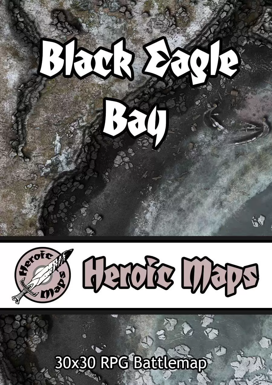 Heroic Maps - Black Eagle Bay - Heroic Maps | Wilderness | Winter ...