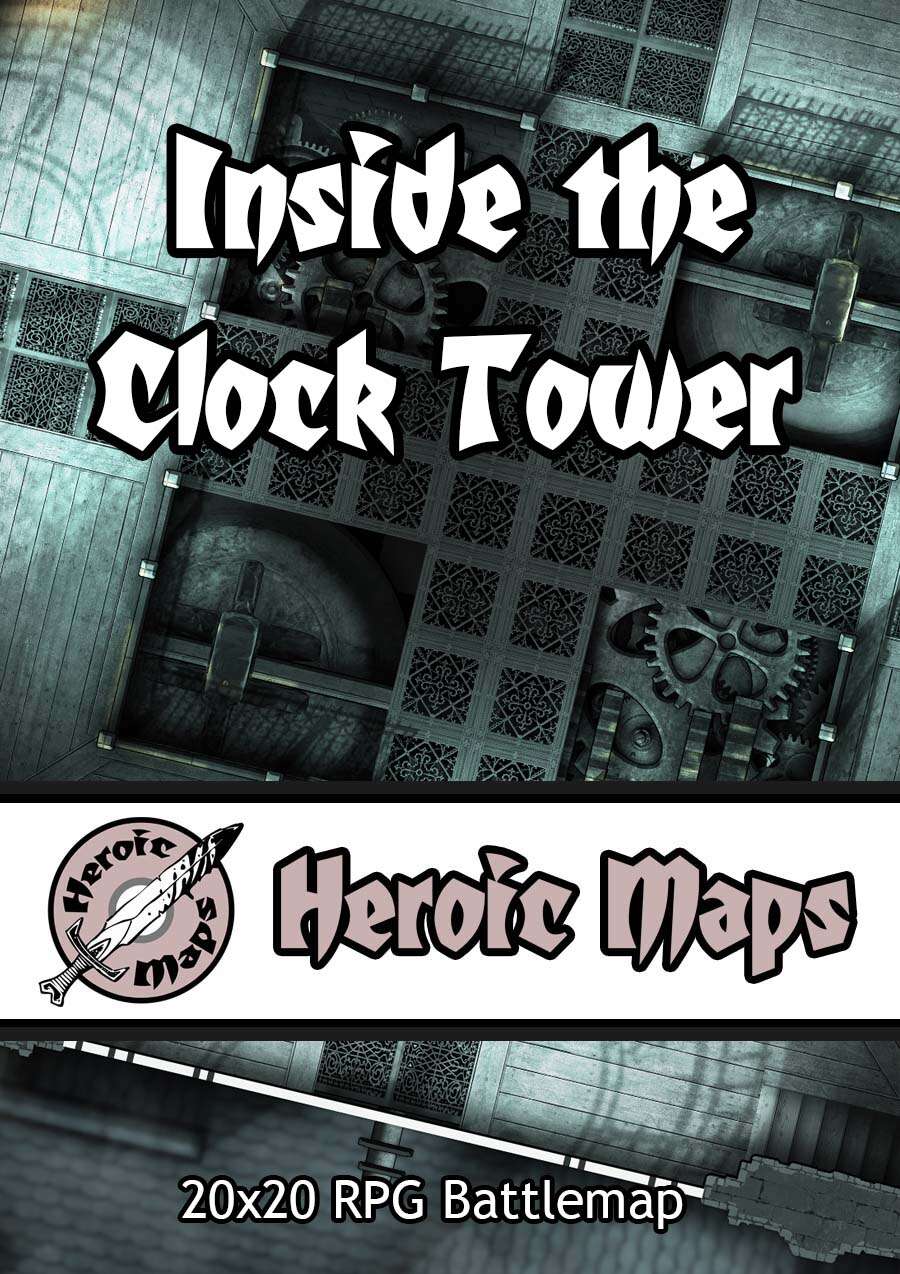 Heroic Maps - Inside the Clock Tower - Heroic Maps | Buildings | Cities ...
