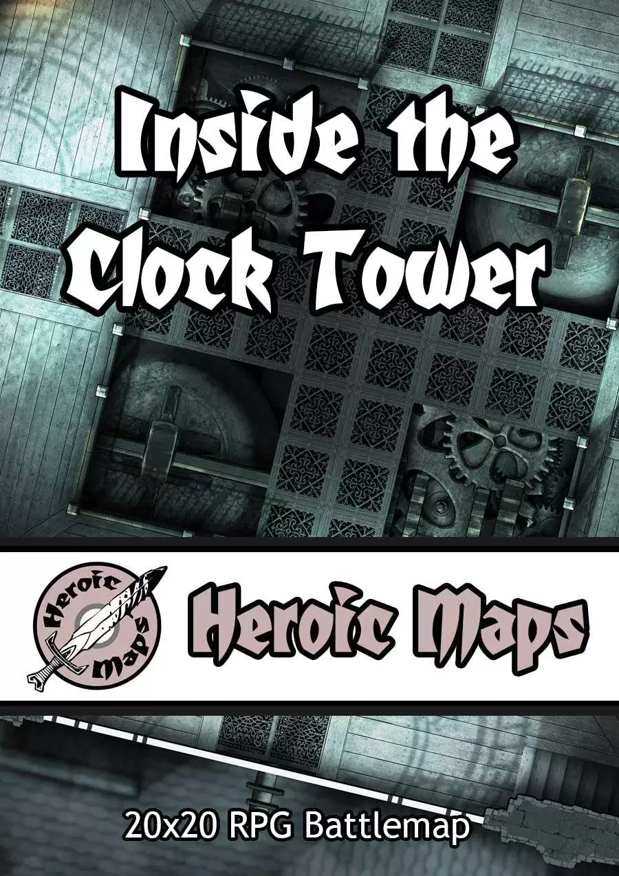 Heroic Maps - Inside the Clock Tower - Heroic Maps | Buildings | Cities ...