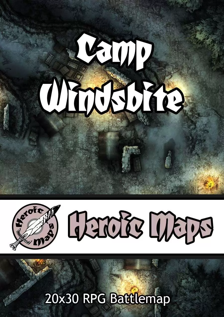 Heroic Maps - Camp Windsbite - Heroic Maps | Buildings | Ruins ...