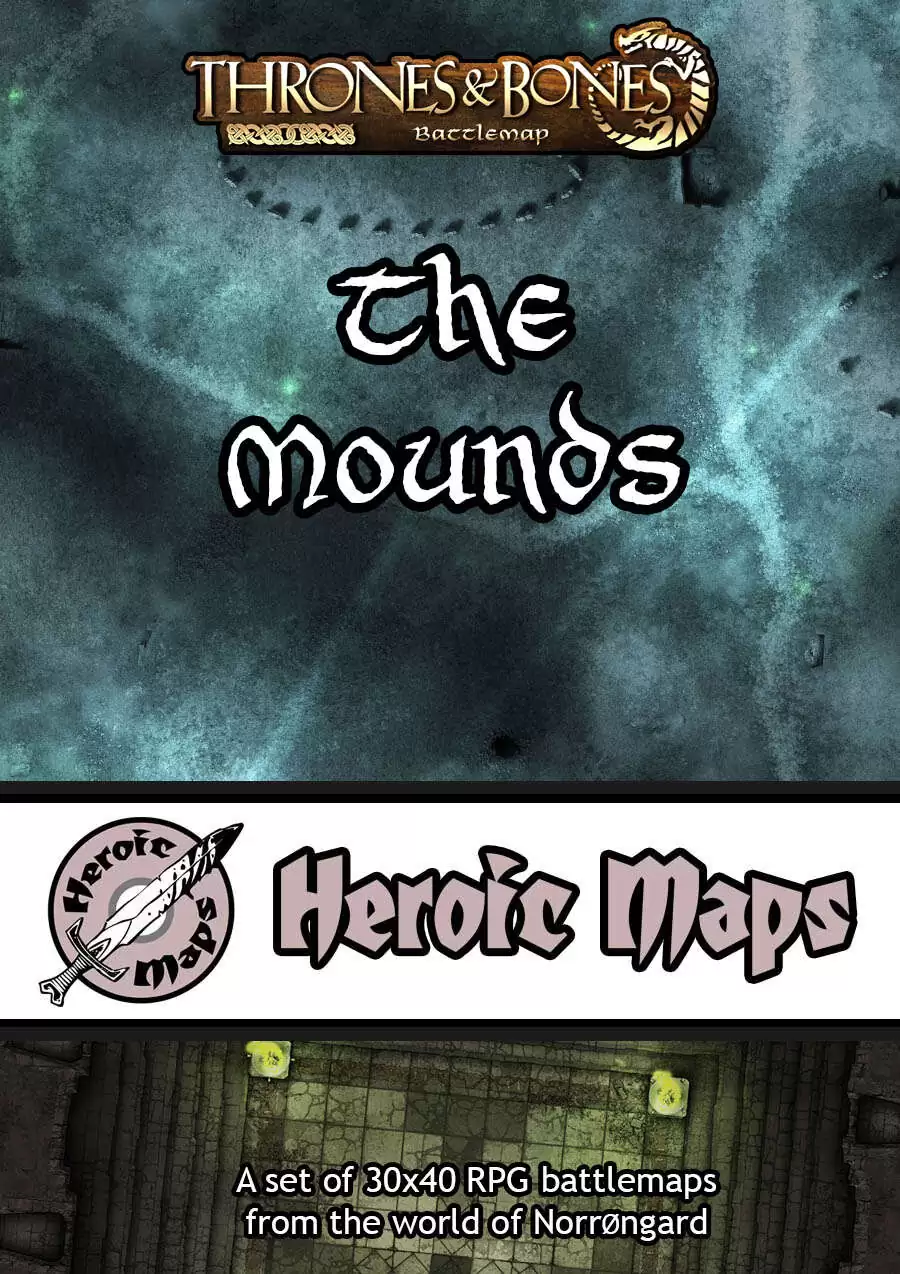 Heroic Maps - Norrøngard: The Mounds - Heroic Maps | Caverns & Tunnels ...