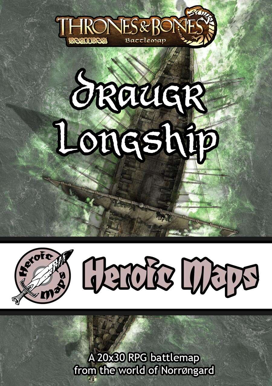 Heroic Maps - Norrøngard: Draugr Longship - Heroic Maps | Rivers ...