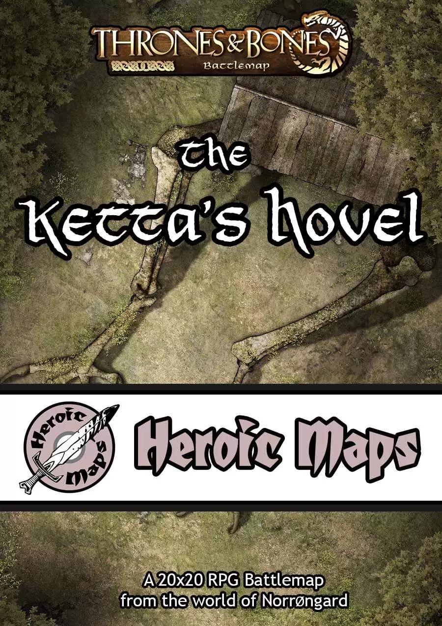 Heroic Maps - Norrøngard: The Ketta's Hovel - Heroic Maps | Ruins ...