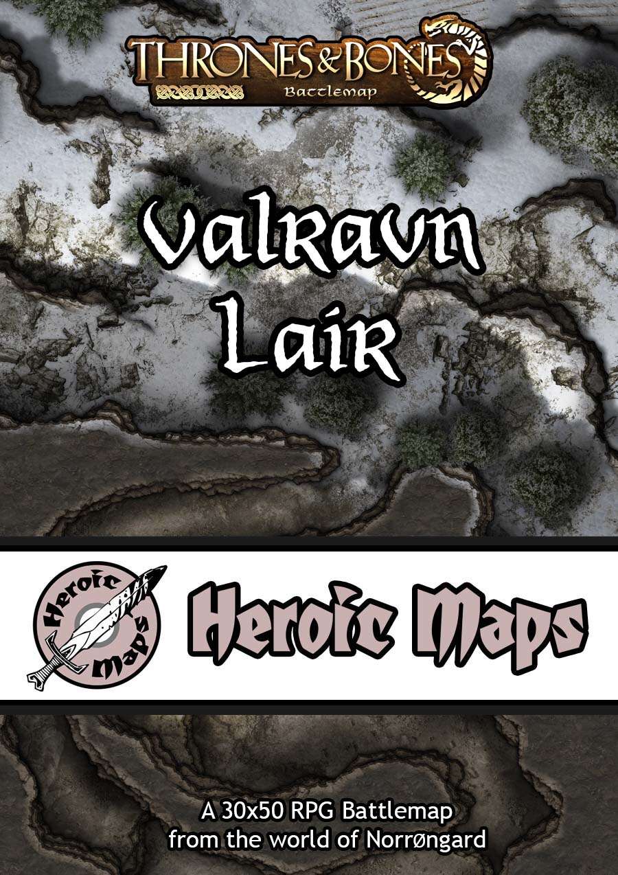 Heroic Maps - Norrøngard: Valravn Lair - Heroic Maps | Caverns ...