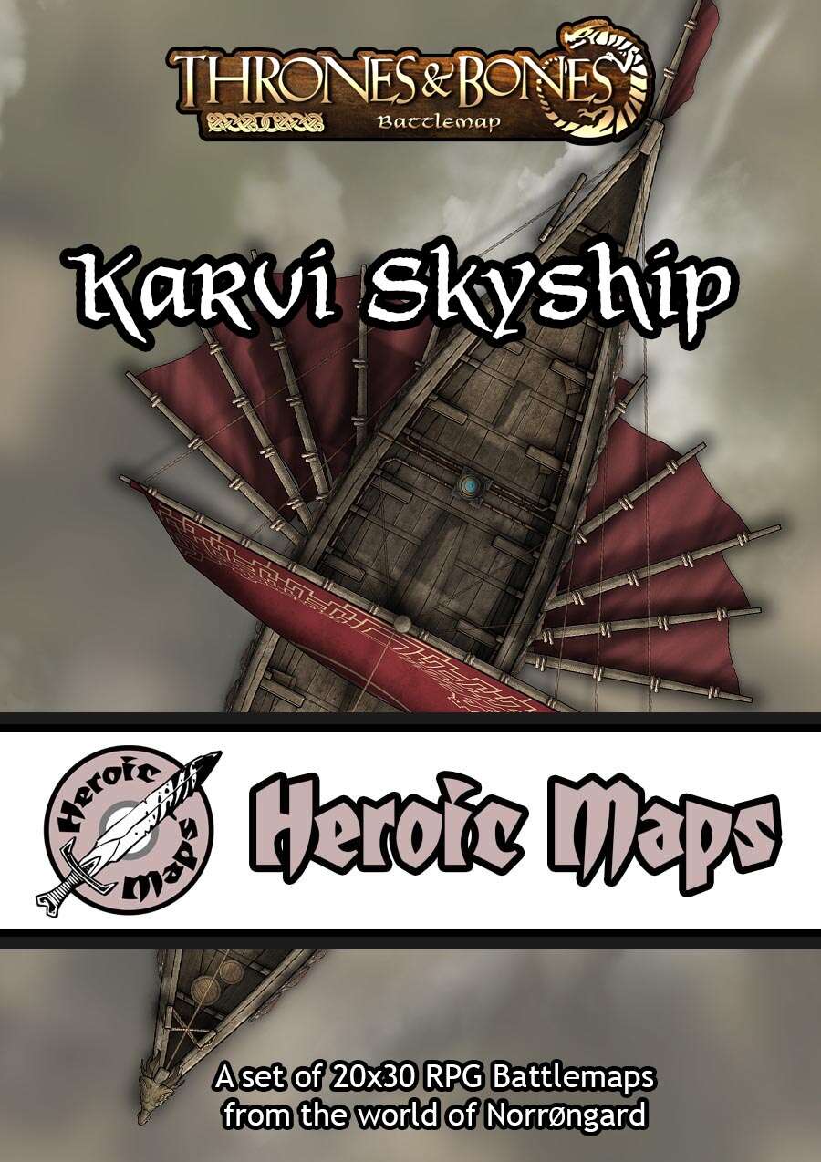Heroic Maps - Norrøngard: Karvi Skyship - Heroic Maps | Rivers ...