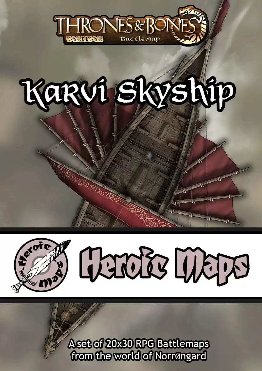 Heroic Maps - Norrøngard: Karvi Skyship - Heroic Maps | Rivers ...