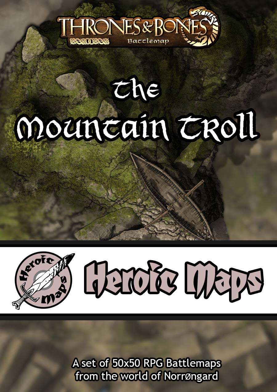 Heroic Maps - Norrøngard: The Mountain Troll - Heroic Maps | Caverns ...
