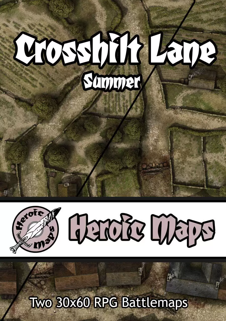 Heroic Maps - Crosshilt Lane Summer - Heroic Maps | Buildings | Cities ...
