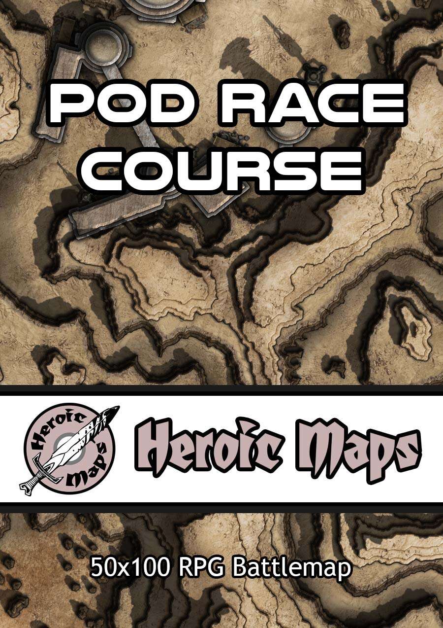 Heroic Maps - Pod Race Course - Heroic Maps | Encounters | Desert ...