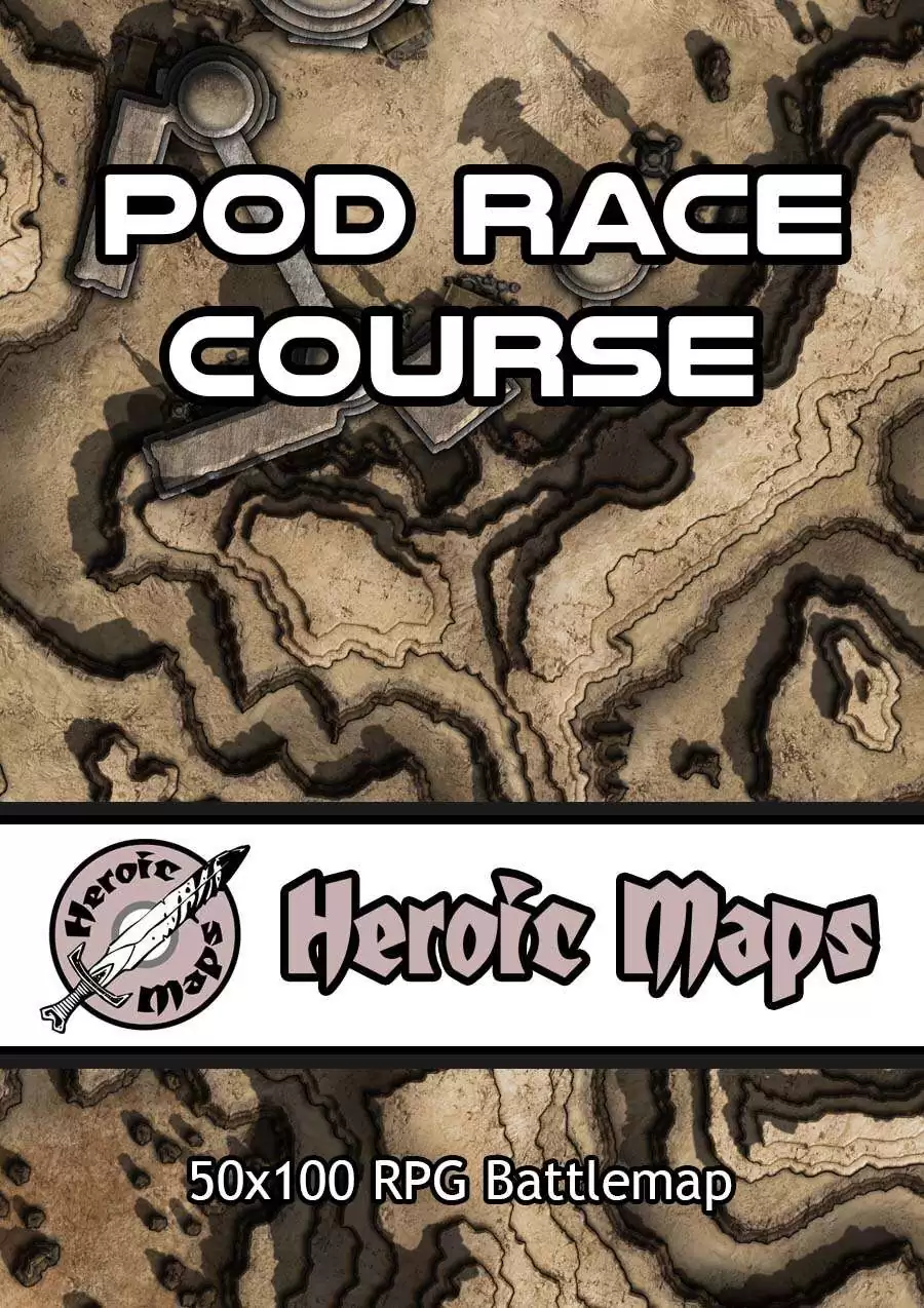 Heroic Maps - Pod Race Course - Heroic Maps | Encounters | Desert ...