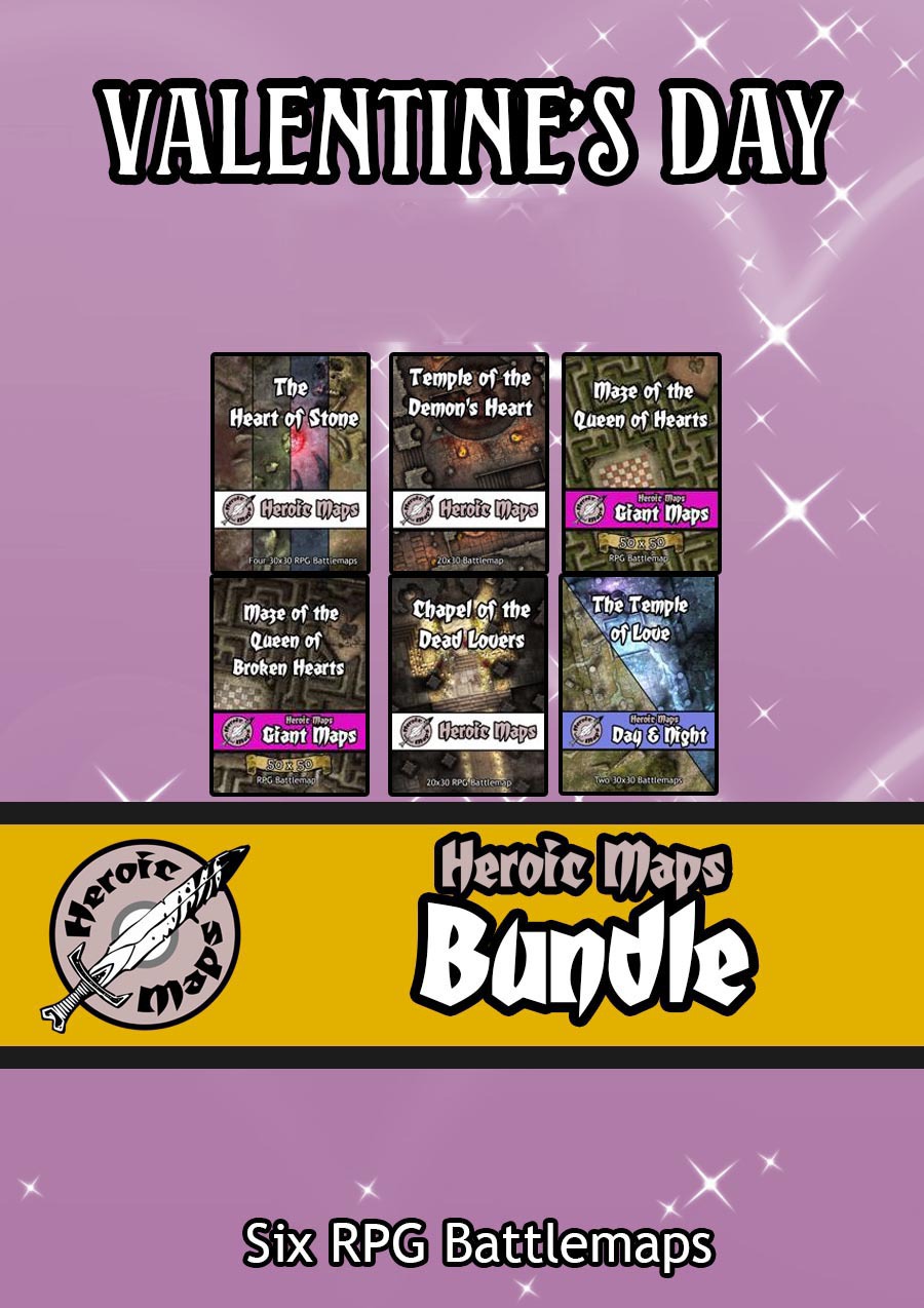 Heroic Maps - Valentine's Special! [BUNDLE] - Heroic Maps | Encounters ...