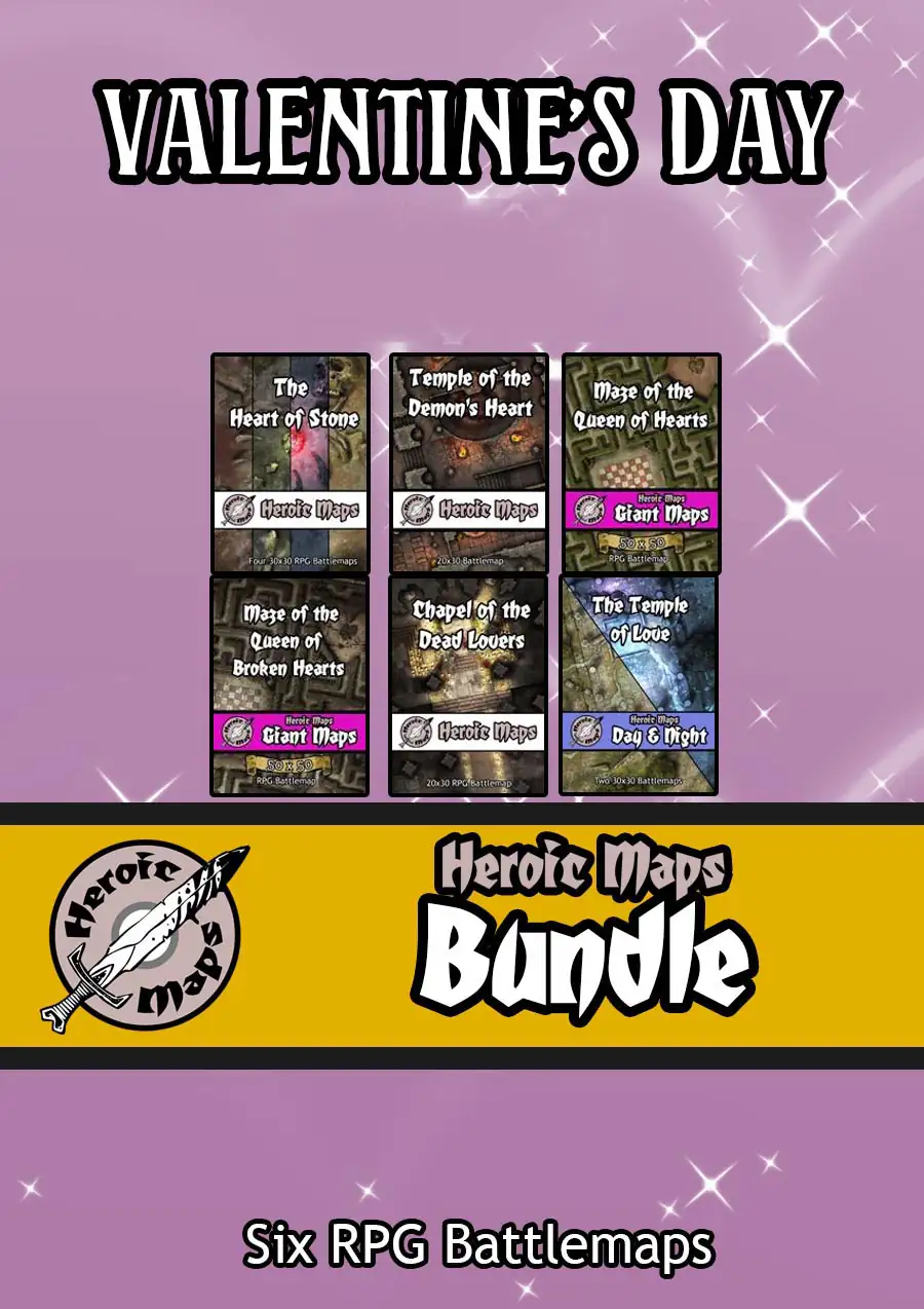 Heroic Maps - Valentine's Special! [BUNDLE] - Heroic Maps | Encounters ...