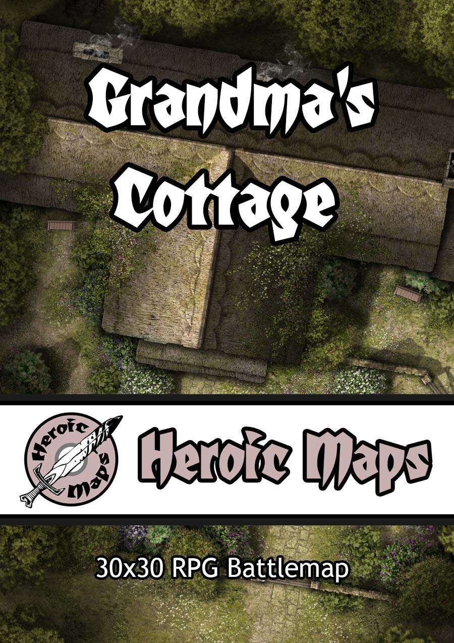 Heroic Maps - Grandma's Cottage - Heroic Maps | Buildings | Wilderness ...