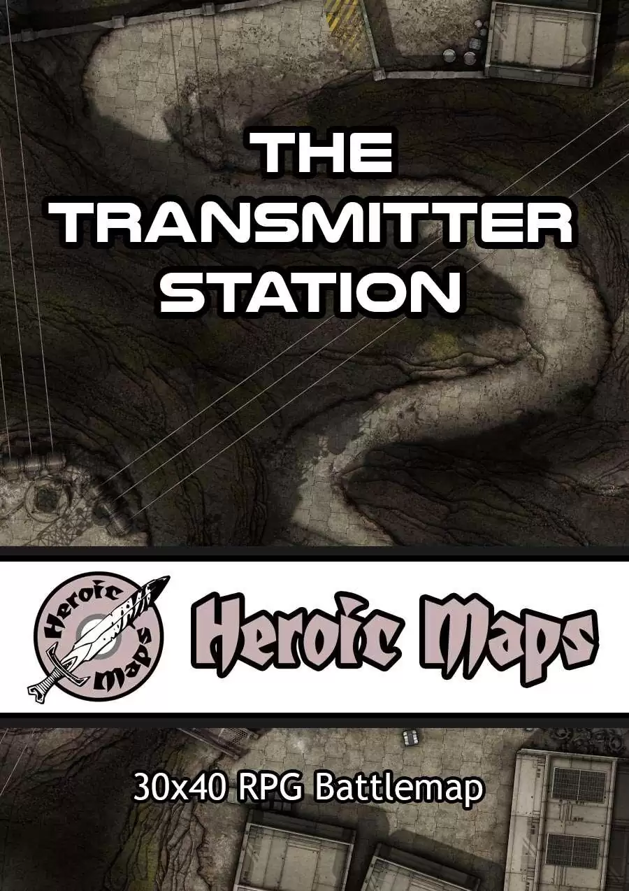 Heroic Maps - The Transmitter Station - Heroic Maps | Buildings | Sci ...