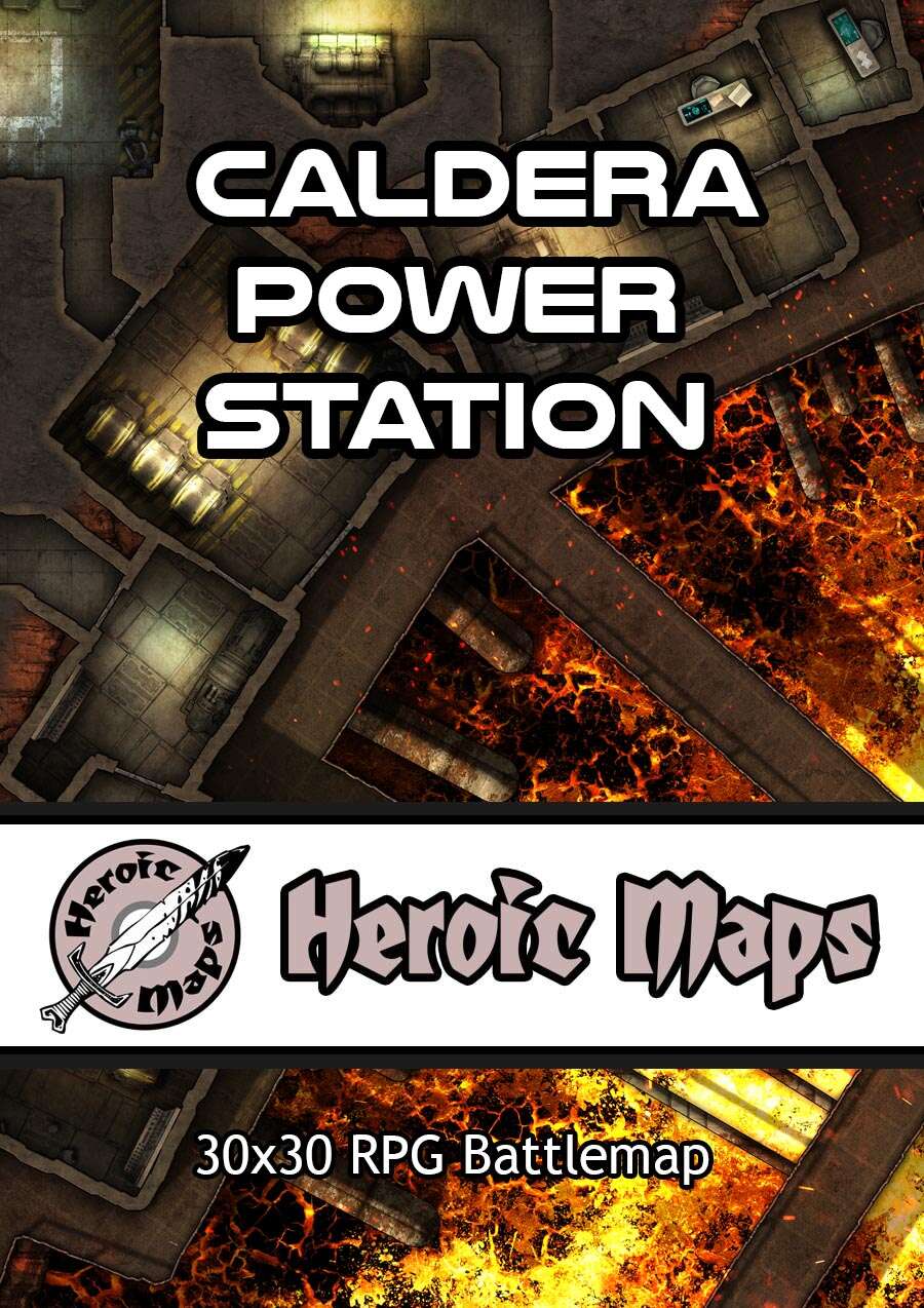 Heroic Maps - Caldera Power Station - Heroic Maps | Buildings ...
