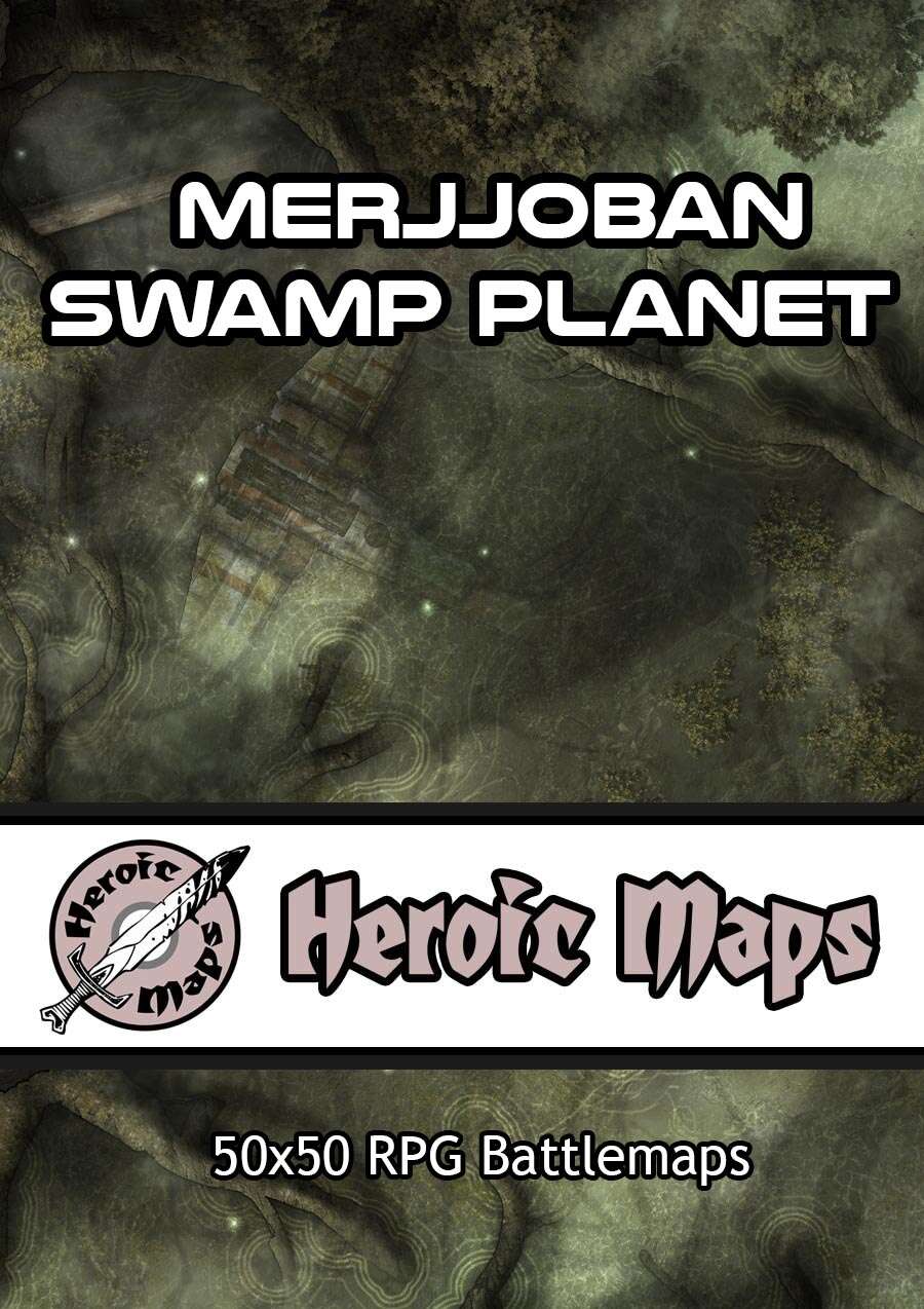 Heroic Maps - Giant Maps: Merjjoban Swamp Planet - Heroic Maps ...