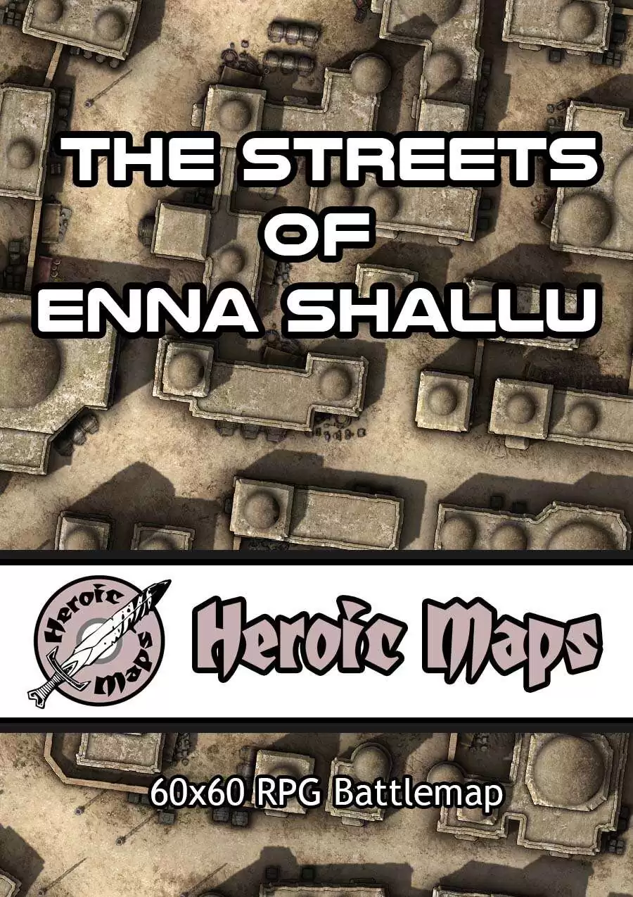 Heroic Maps - The Streets of Enna Shallu - Heroic Maps | Buildings ...