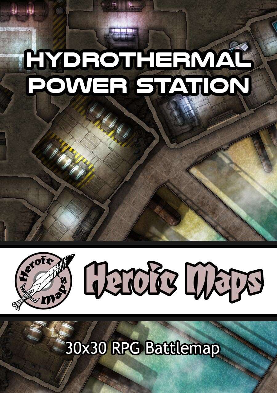 Heroic Maps - Hydrothermal Power Station - Heroic Maps | Buildings ...