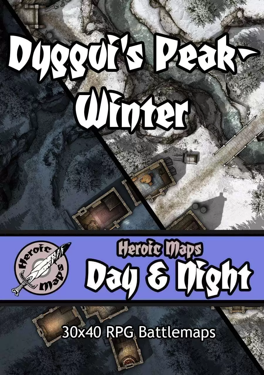 Heroic Maps - Day & Night: Dyggvi's Peak Winter - Heroic Maps ...