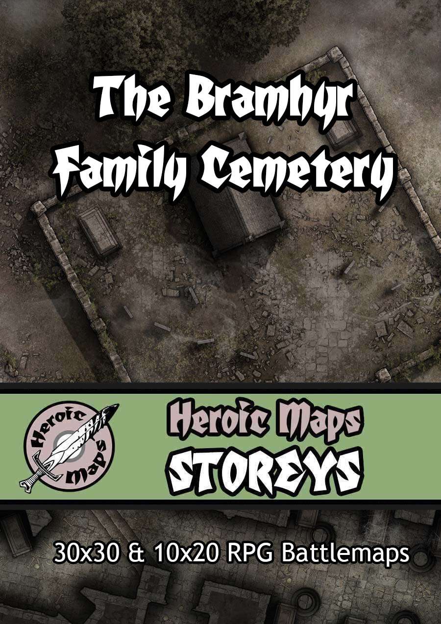 Heroic Maps - Storeys: The Bramhyr Family Cemetery - Heroic Maps ...