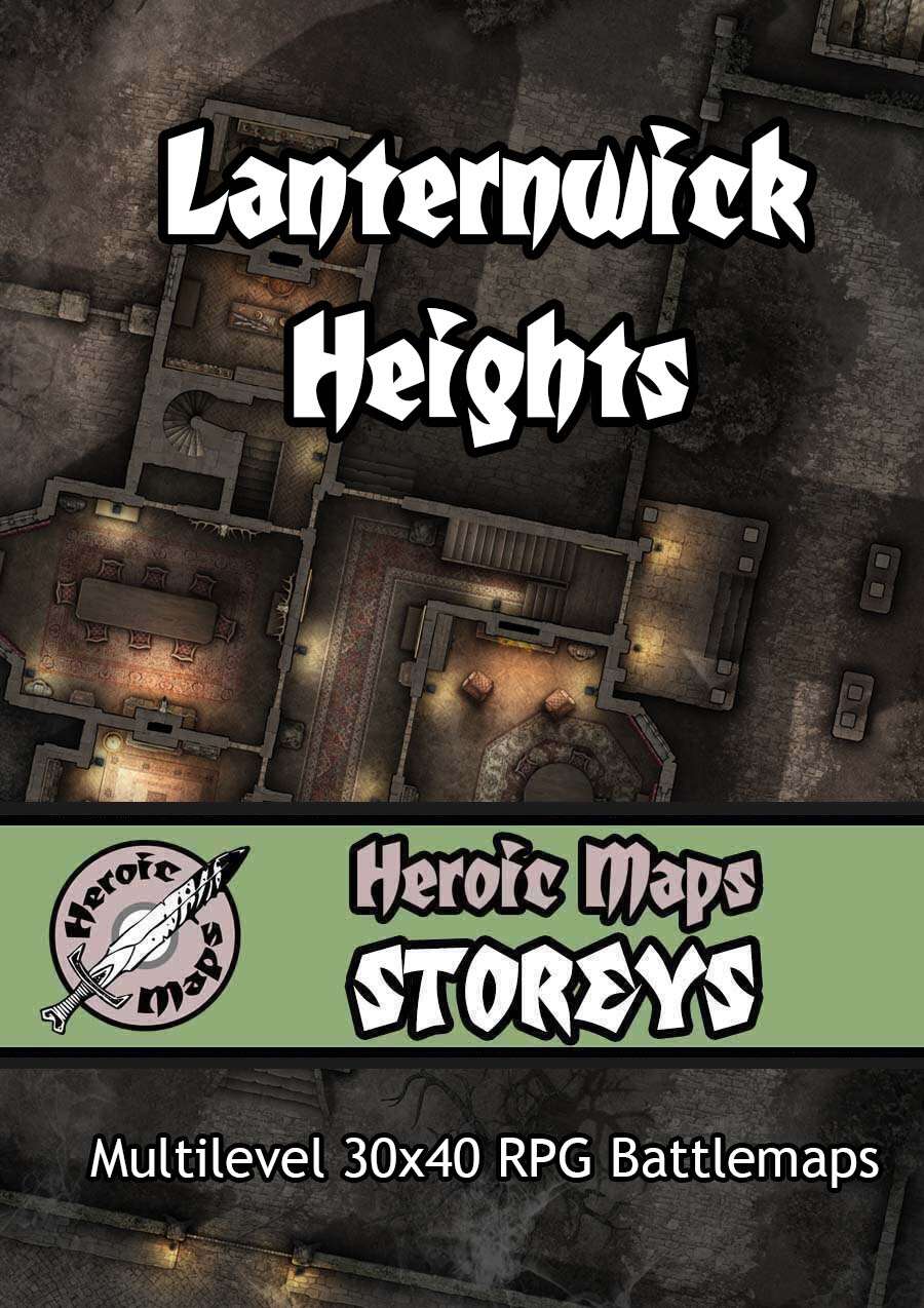 Heroic Maps - Storeys: Lanternwick Heights - Heroic Maps | Buildings ...
