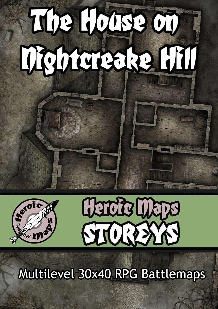 Heroic Maps - Storeys: The House on Nightcreake Hill - Heroic Maps ...