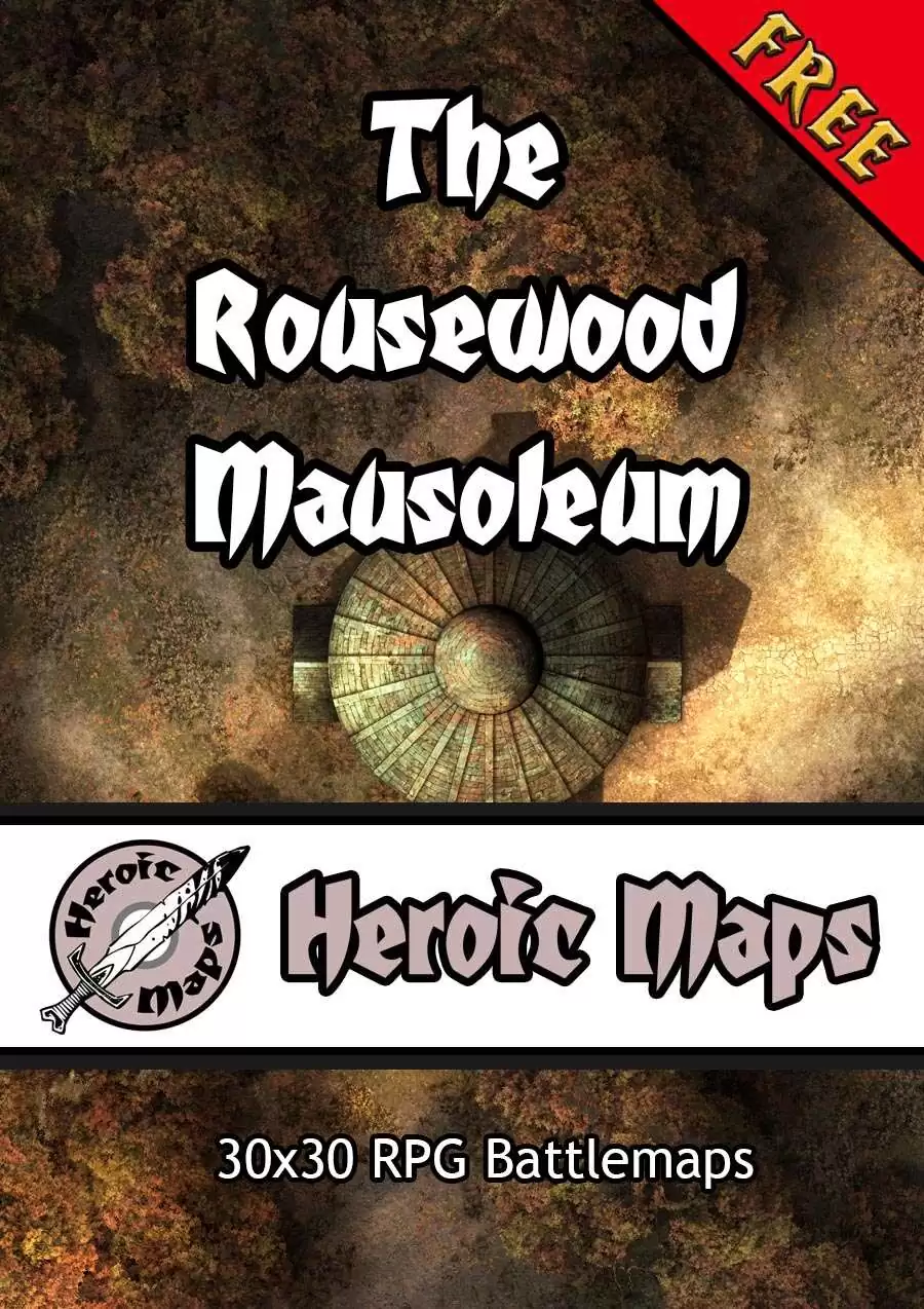 Heroic Maps - The Rousewood Mausoleum - Heroic Maps | Buildings | Ruins ...