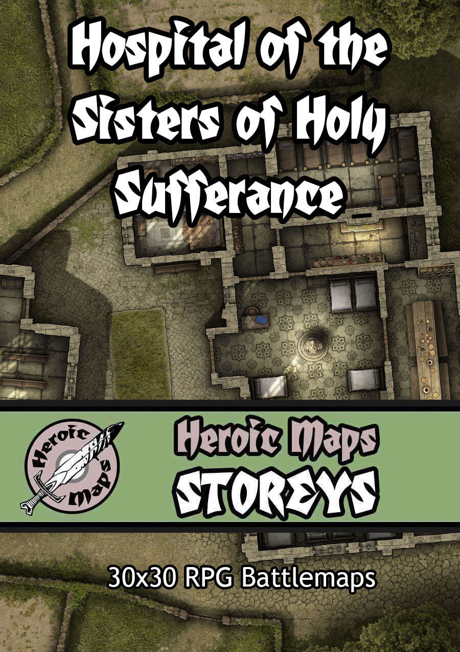 Heroic Maps - Storeys: Hospital of the Sisters of Holy Sufferance ...