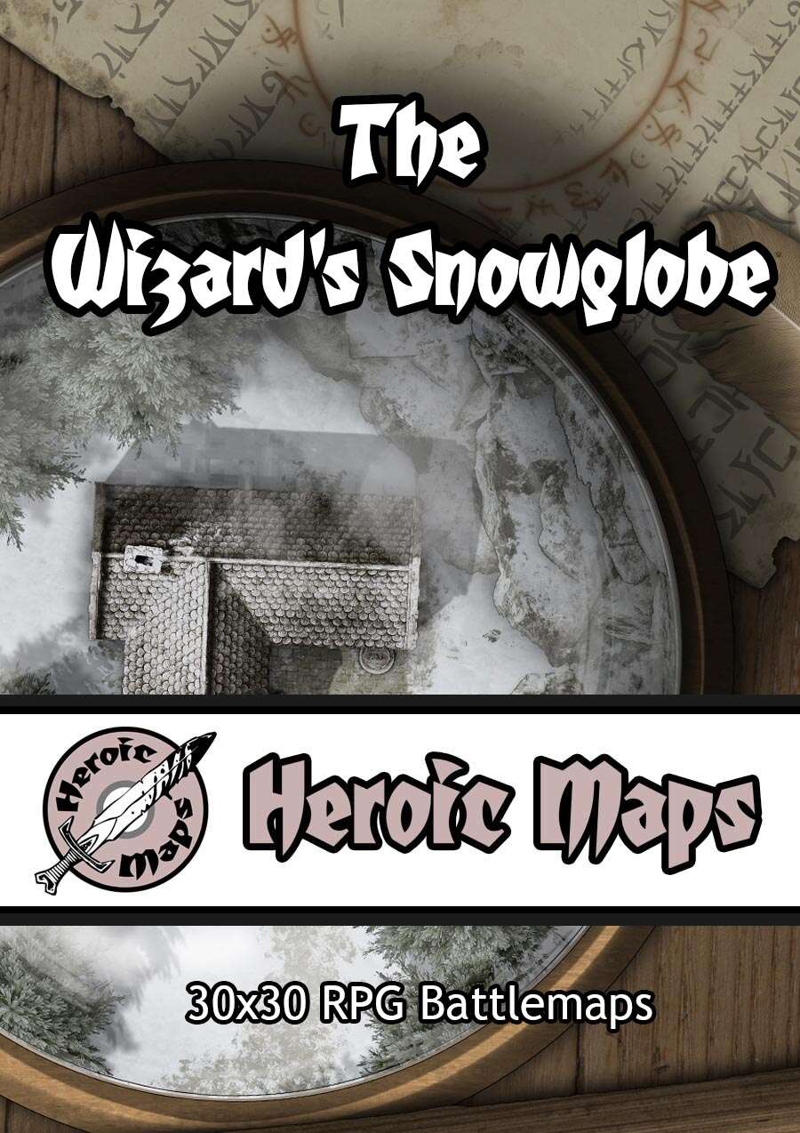 Heroic Maps - The Wizard's Snowglobe - Heroic Maps | Buildings ...