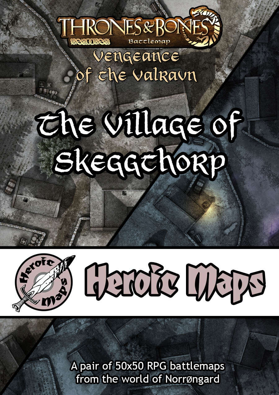 Heroic Maps - Norrøngard: The Village of Skeggthorp - Heroic Maps ...