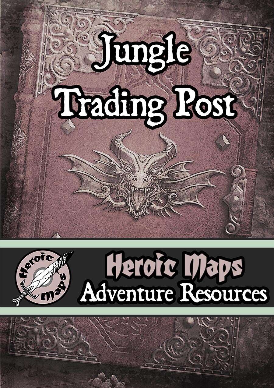 Heroic Maps - Adventure Resources: Jungle Trading Post - Heroic Maps ...