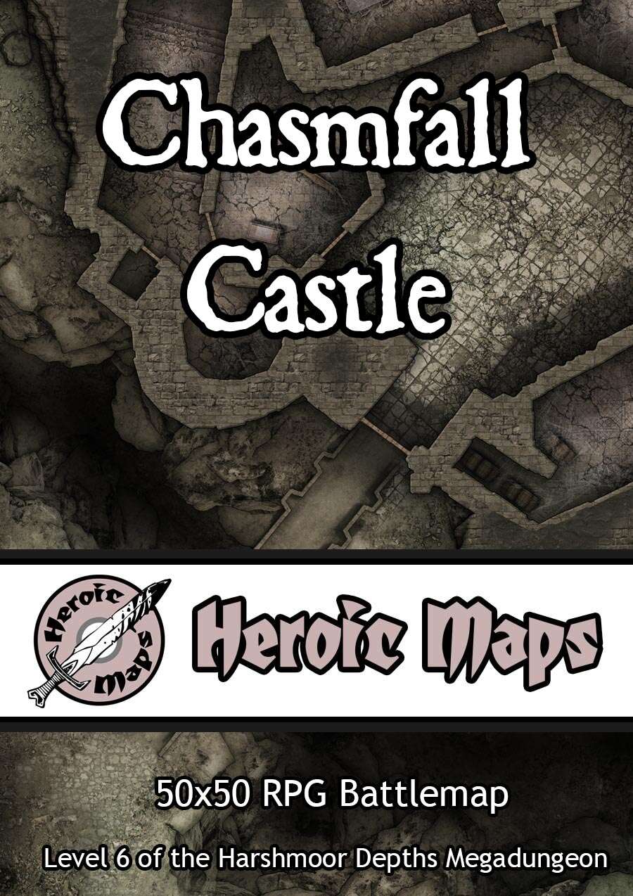 Heroic Maps - Chasmfall Castle - Heroic Maps | Buildings | Caverns ...