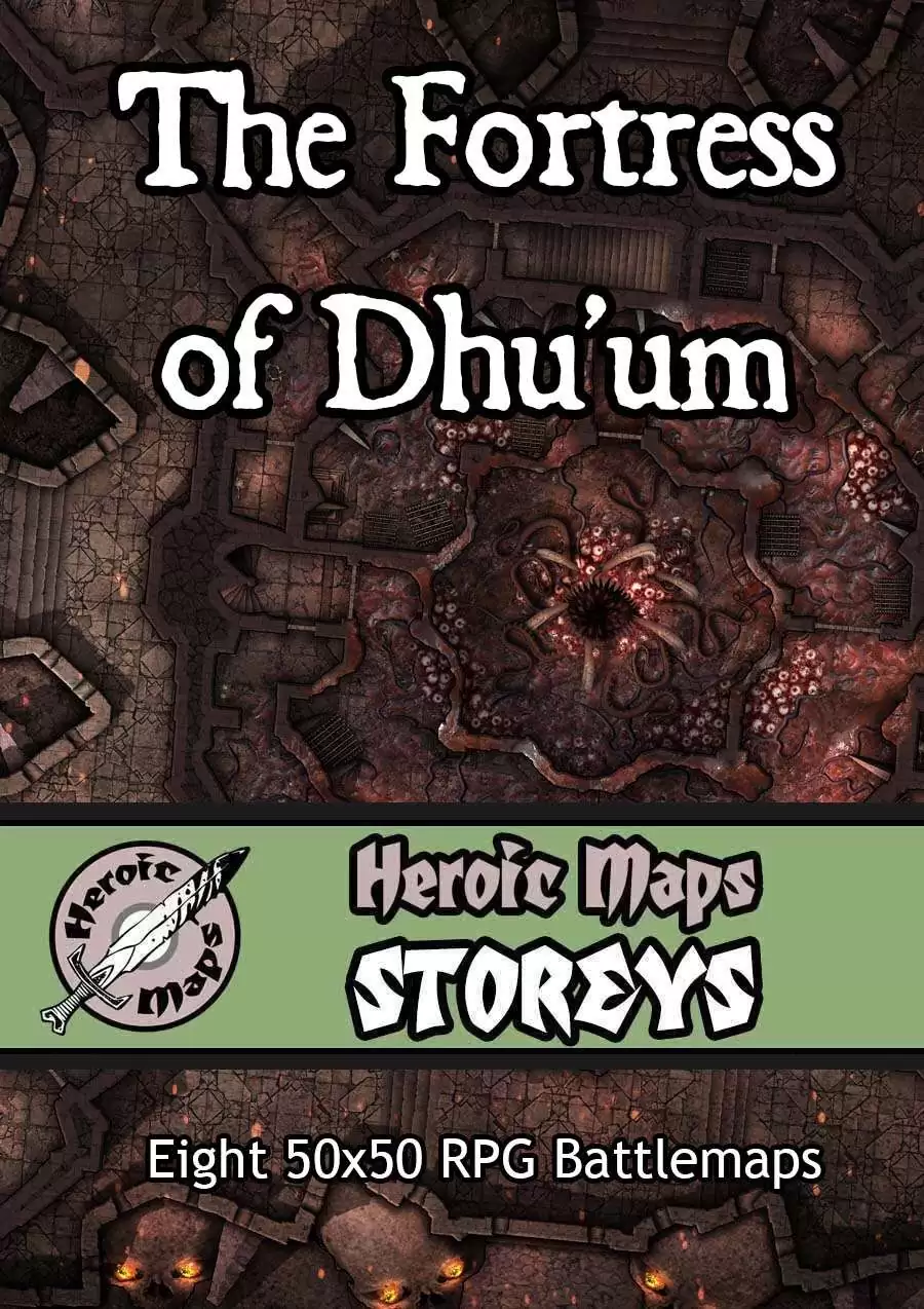 Heroic Maps - Storeys: The Fortress of Dhu'um - Heroic Maps | Caverns ...