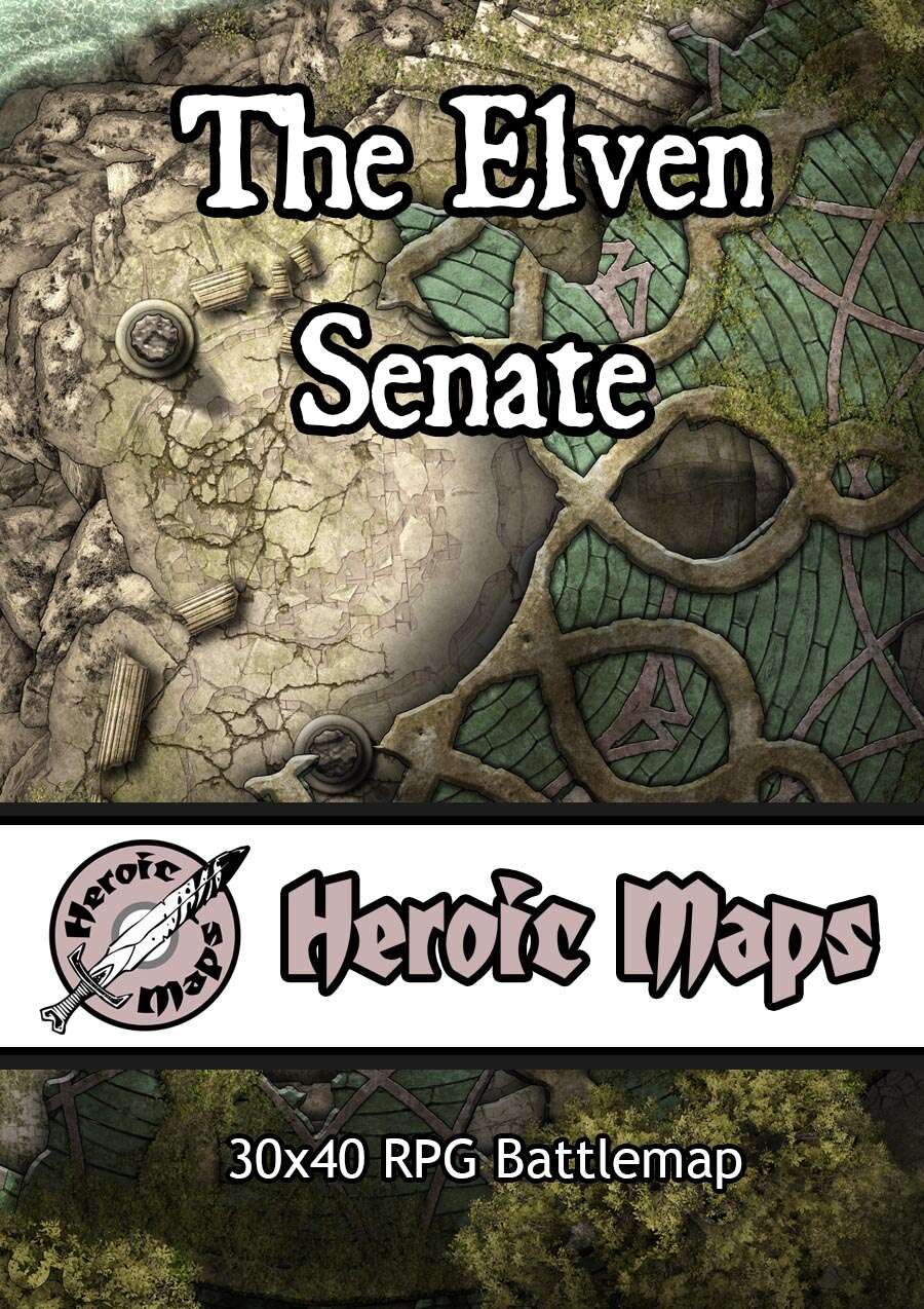Heroic Maps - The Elven Senate - Heroic Maps | Ruins | Temples ...