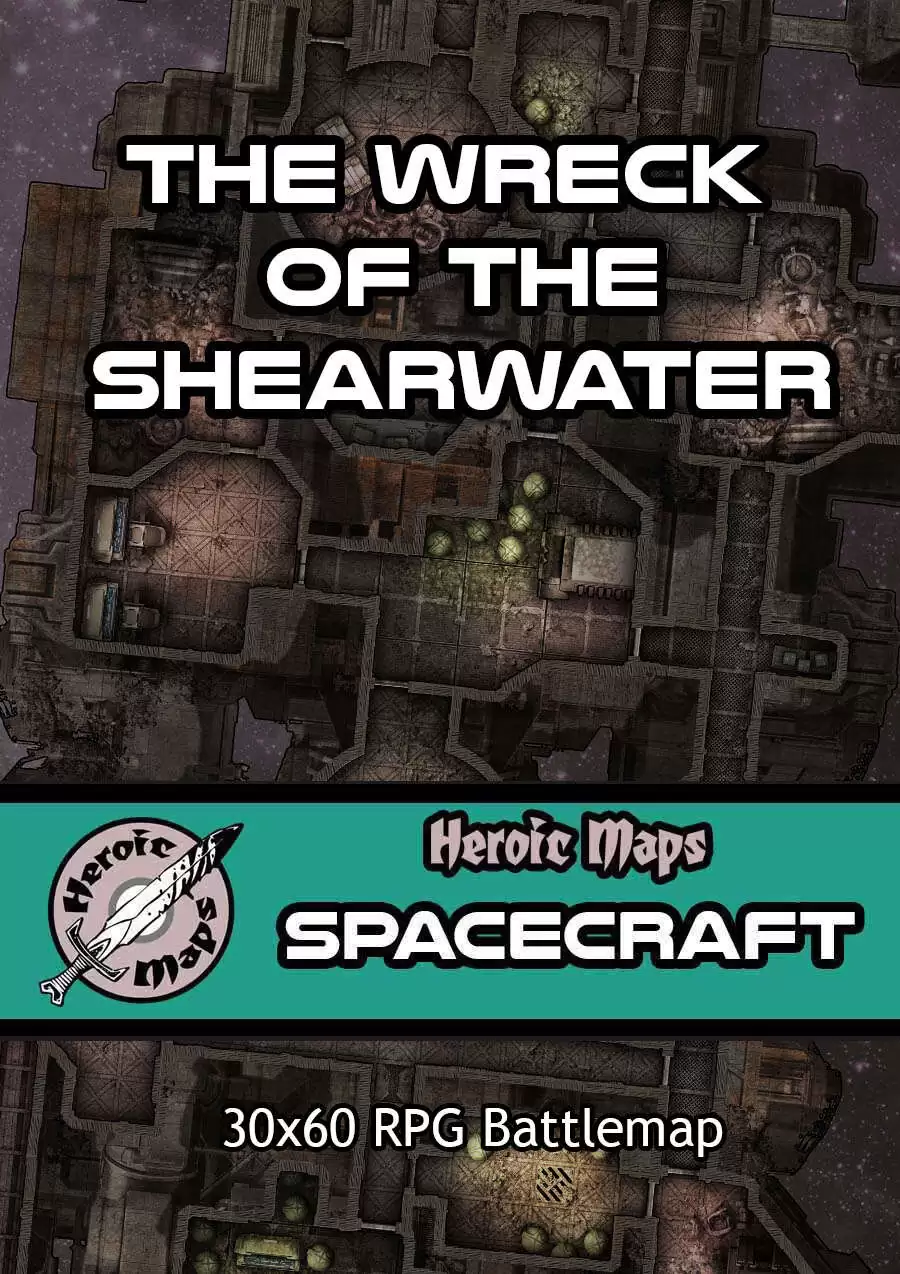 Heroic Maps - Spacecraft: The Wreck of the Shearwater - Heroic Maps ...